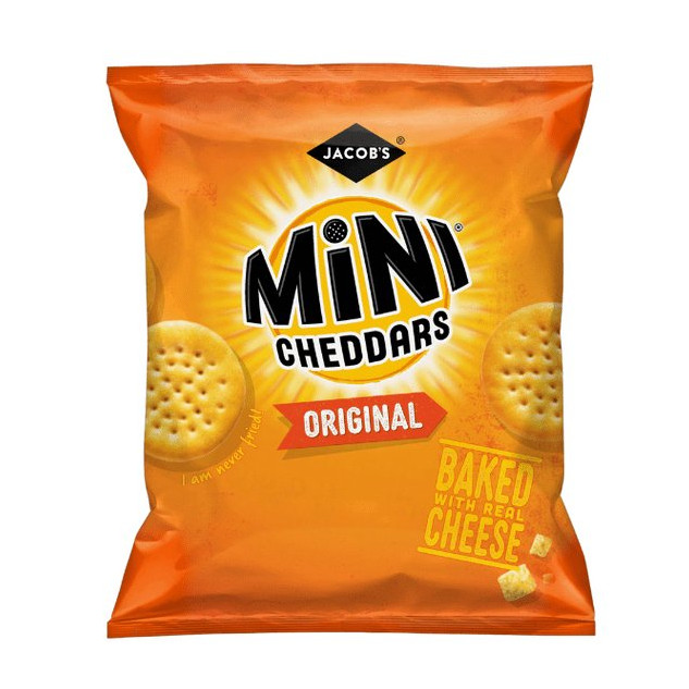 Jacobs Mini Cheddars 30 x 45g Box