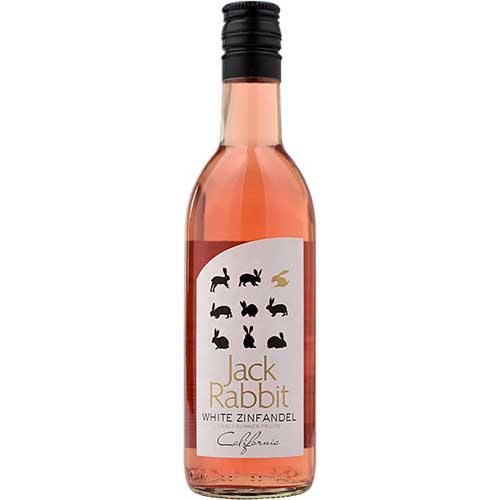 Jack Rabbit White Zinfandel (Rosé) 12 x 187ml Single serve Bottles